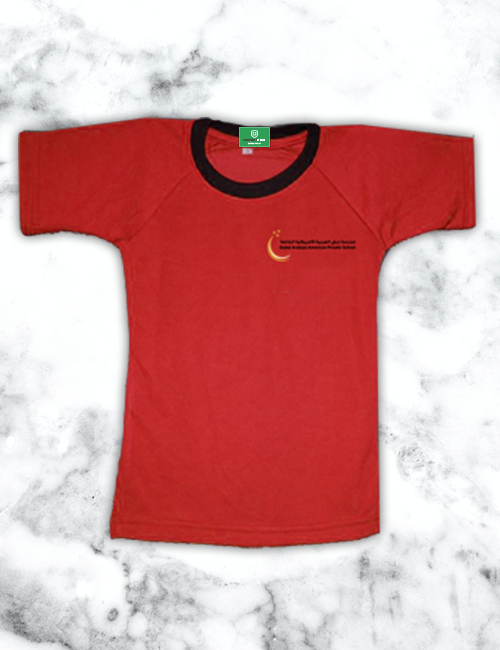 Red PE T-Shirt | Custom UAE